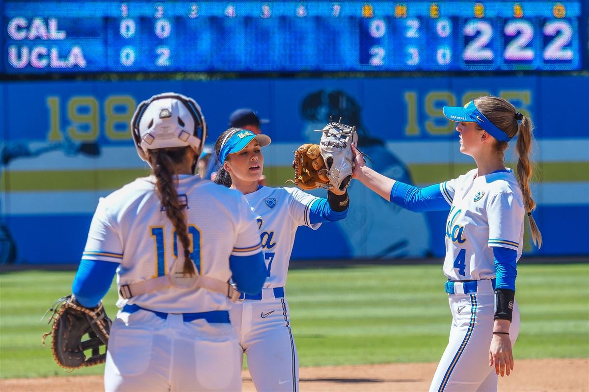 No. 6 UCLA Softball Sweeps Cal and Ends Regular Season 2nd in Pac-12