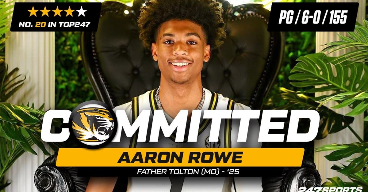 Top-20 recruit and hometown product Aaron Rowe commits to Missouri