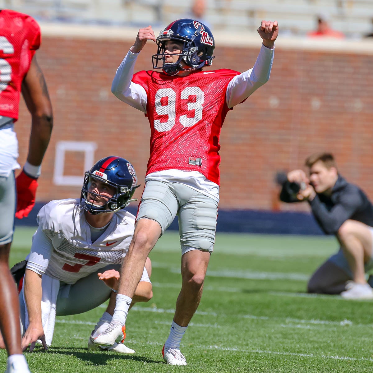 More Photos | Full gallery from Ole Miss spring practice