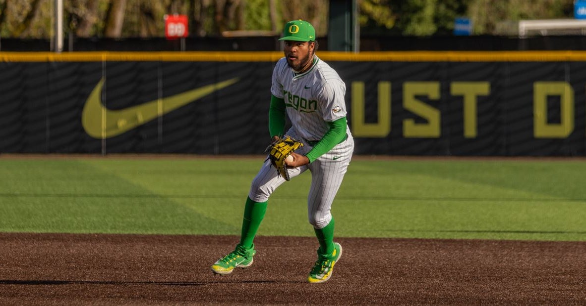 1B Jacob Walsh breaks program home run record in No. 20 Oregon's rubber ...