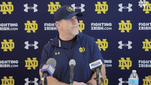 Photo Gallery: Notre Dame DL coach Charlie Partridge, Mid-Year ...