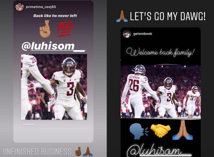 Former defensive back Daniel Isom might be returning to WSU