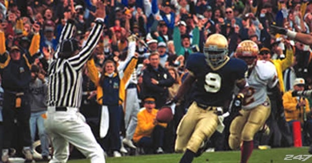 Official: Burris joins Notre Dame staff