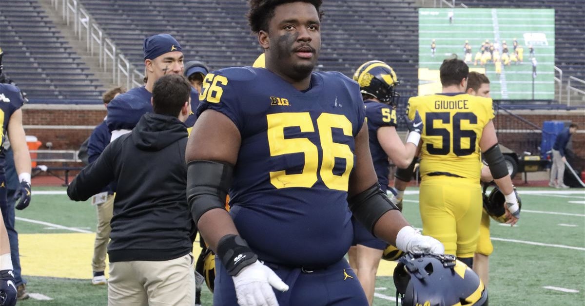 Michigan OL Amir Herring talks college transition, Ben Herbert