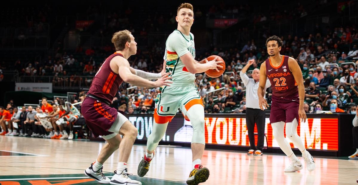 PHOTOS: Hurricanes basketball new uniforms against Virginia Tech