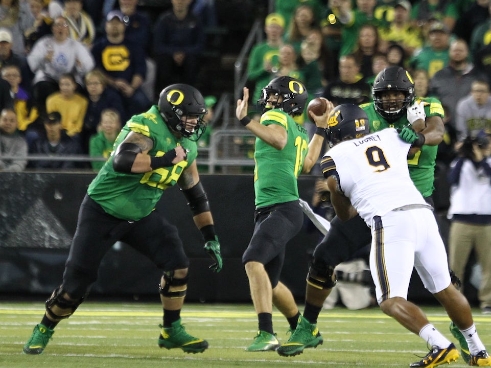 Ranking Oregon's 10 best players in the Cal win