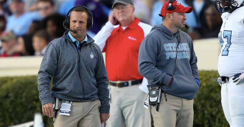 What Citadel coach Brent Thompson said about playing Alabama