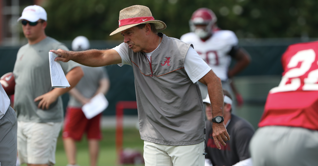 Alabama begins third phase of summer workouts, walk-throughs