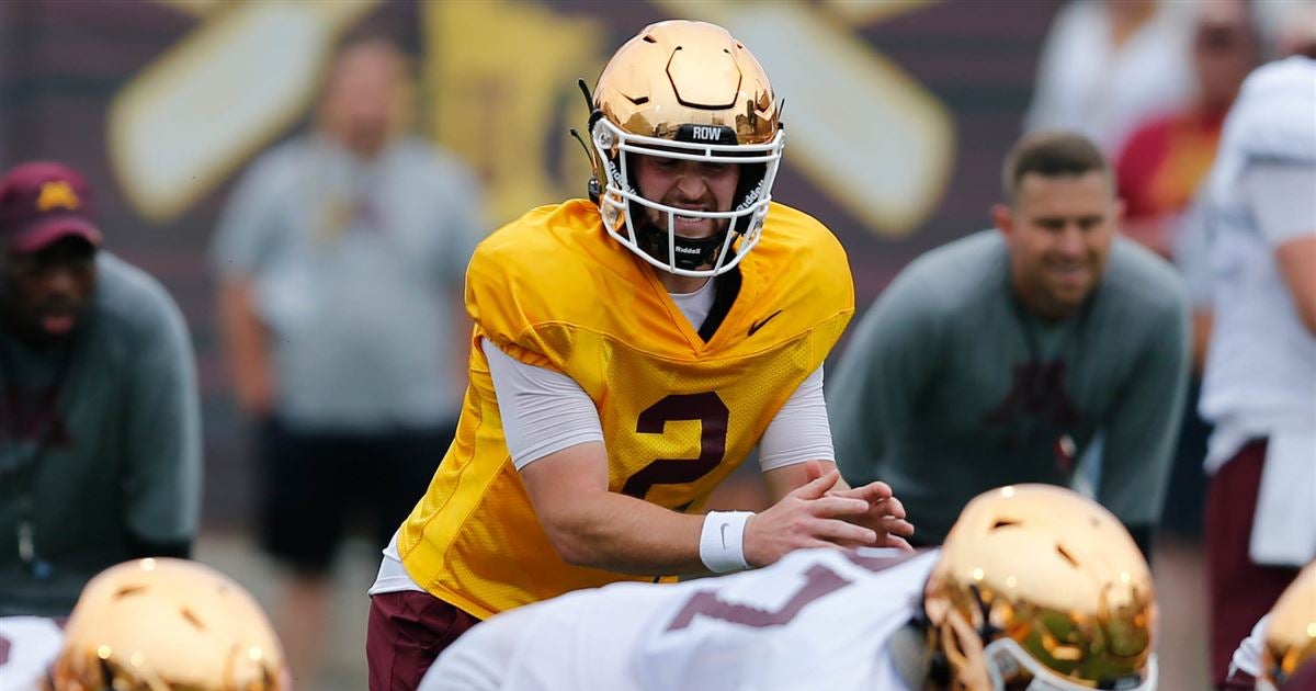 Minnesota Football QB Tanner Morgan is ready for the passing game to ...