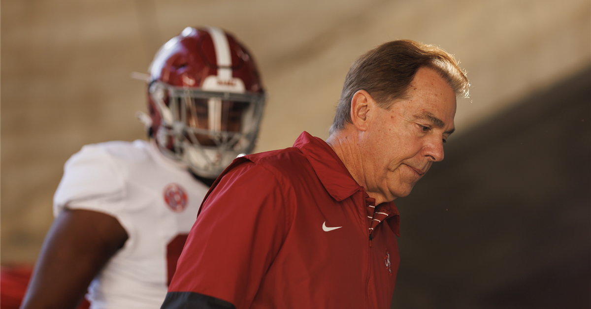 Nick Saban explains Alabama's final play, what happened on fourth down ...