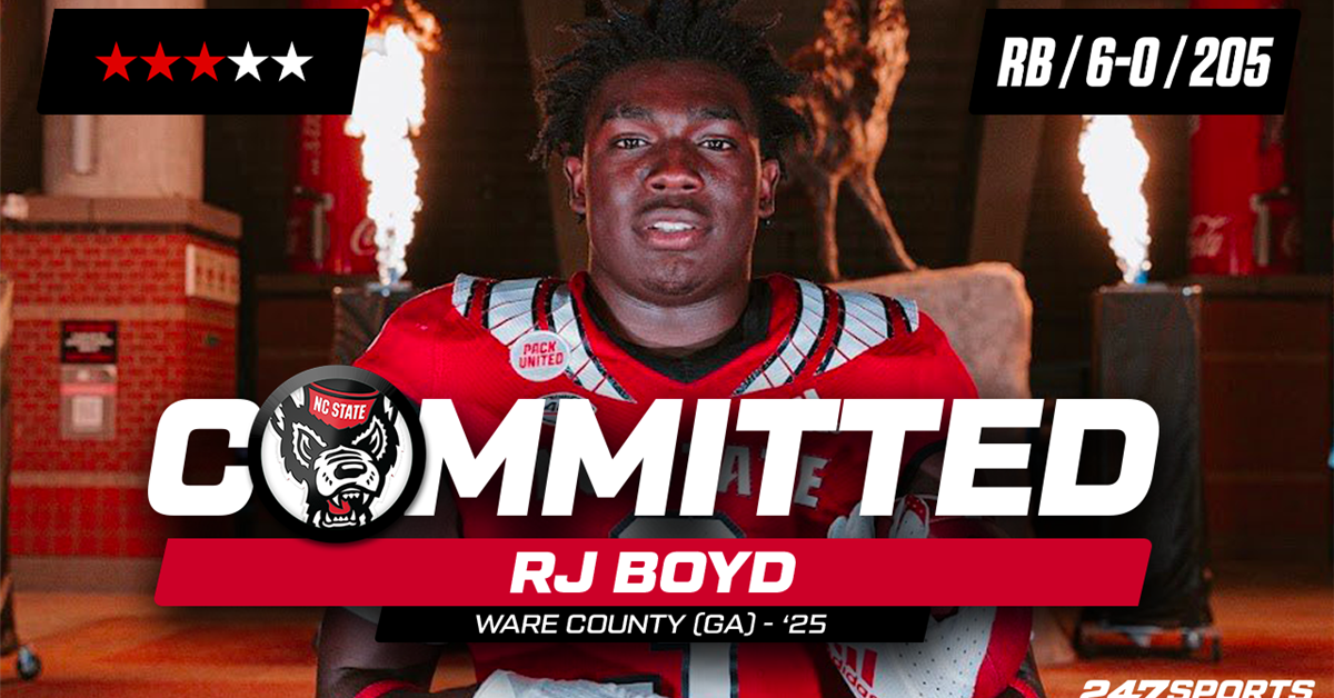BREAKING: Talented Peach State RB RJ Boyd commits to NC State