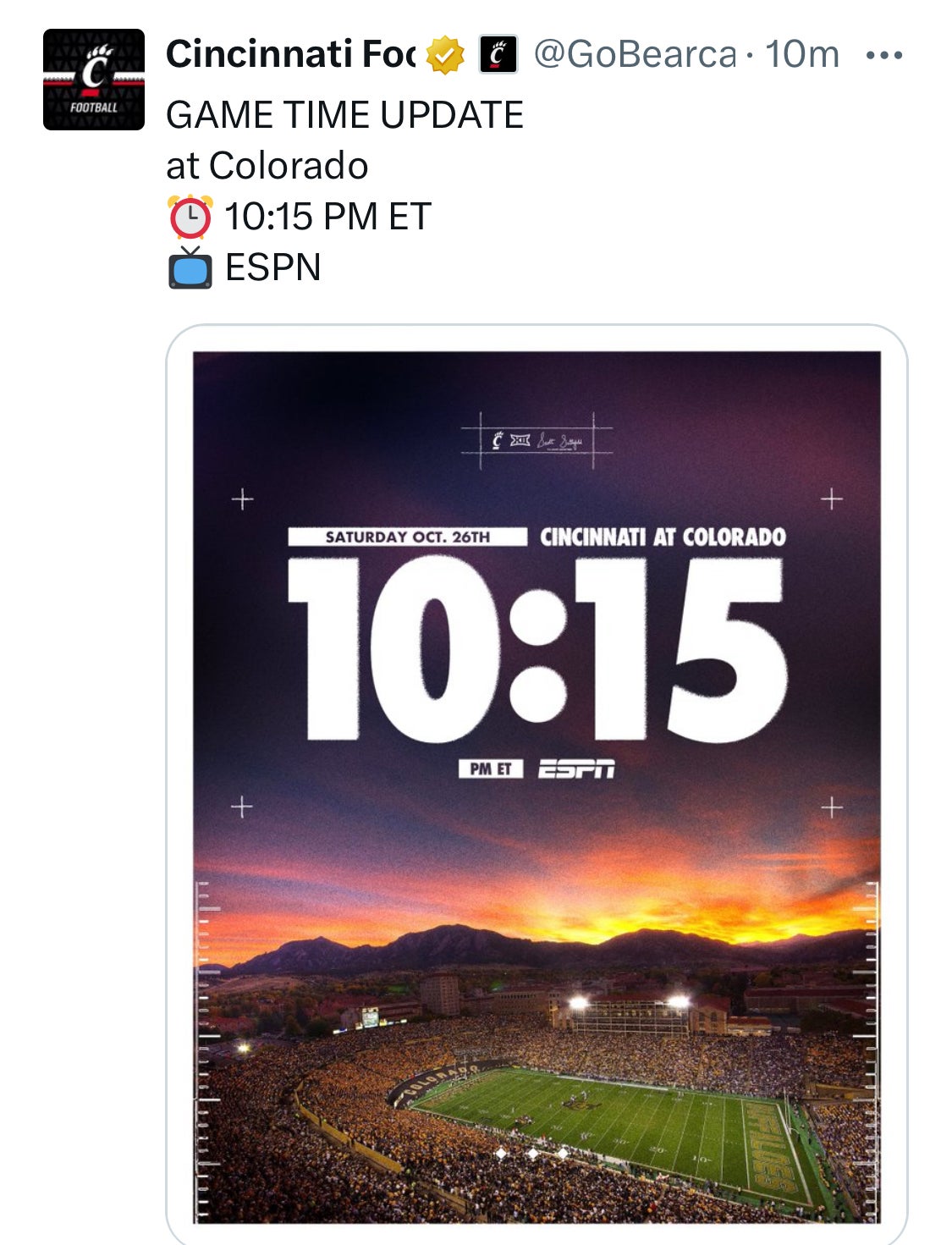 Colorado game road trip