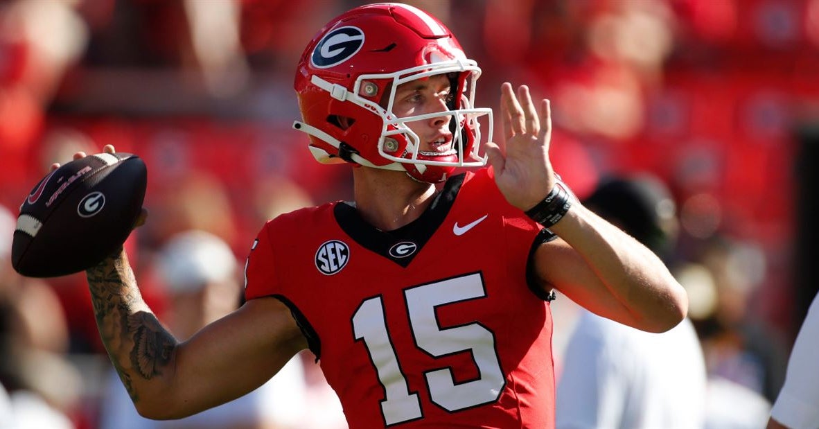 Comparing the first start for Georgia football's last 10 starting ...