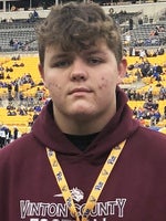 Ashton Allman, Vinton County, Offensive Tackle