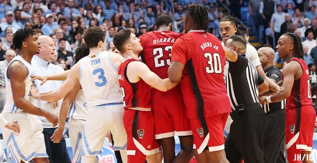 UNC Thrives In Chippy Second Half To Slide Past N.C. State