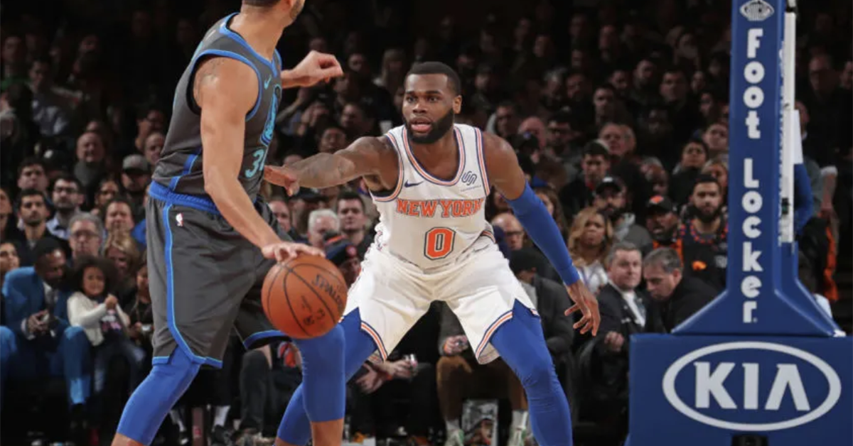 Knicks release Kadeem Allen