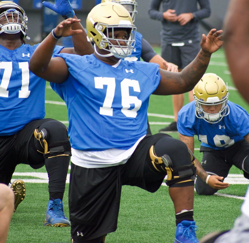 UCLA Football Practice Photo Gallery