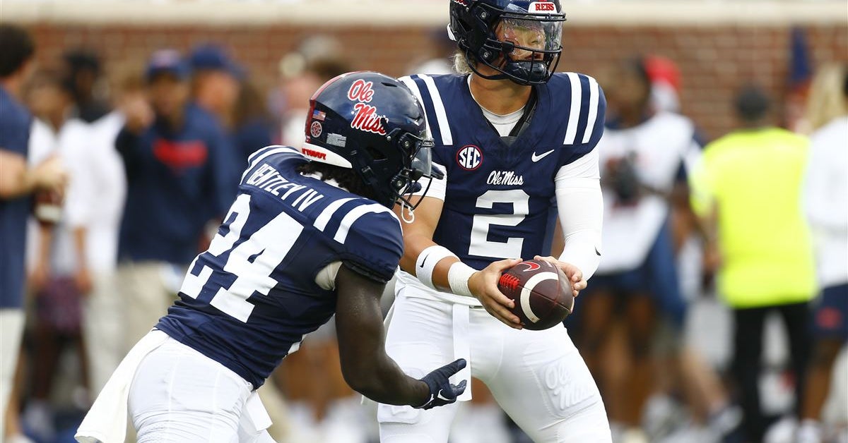 Lane Kiffin challenges Ole Miss offensive line, run game going into ...