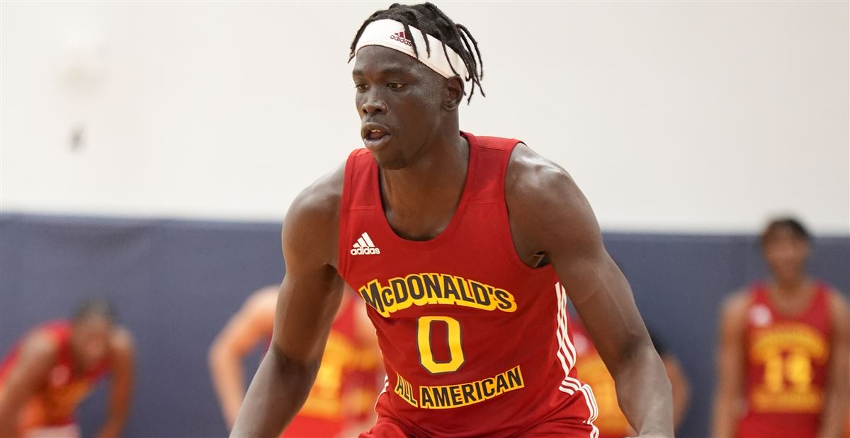 Future Cyclone Omaha Biliew meets with media at McDonald's All-American ...