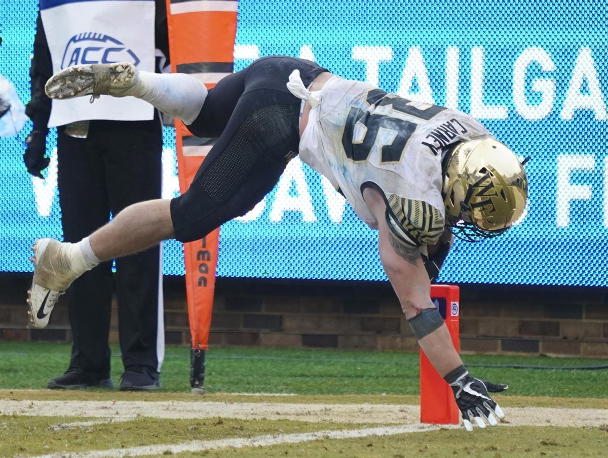 Wake Forest senior running back Cade Carney previews Utah State