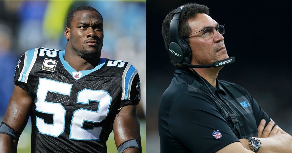 Jon Beason: Panthers made right decision keeping Ron Rivera