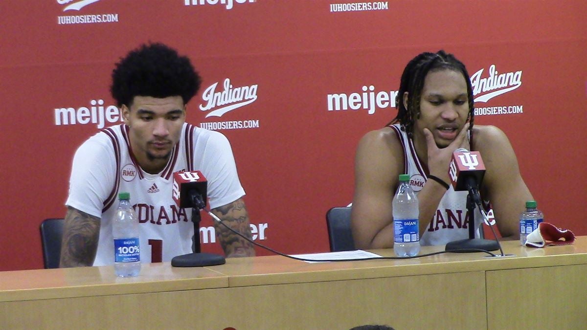 The Hoosiers React: Kel'el Ware, Malik Reneau talk Indiana's win over ...