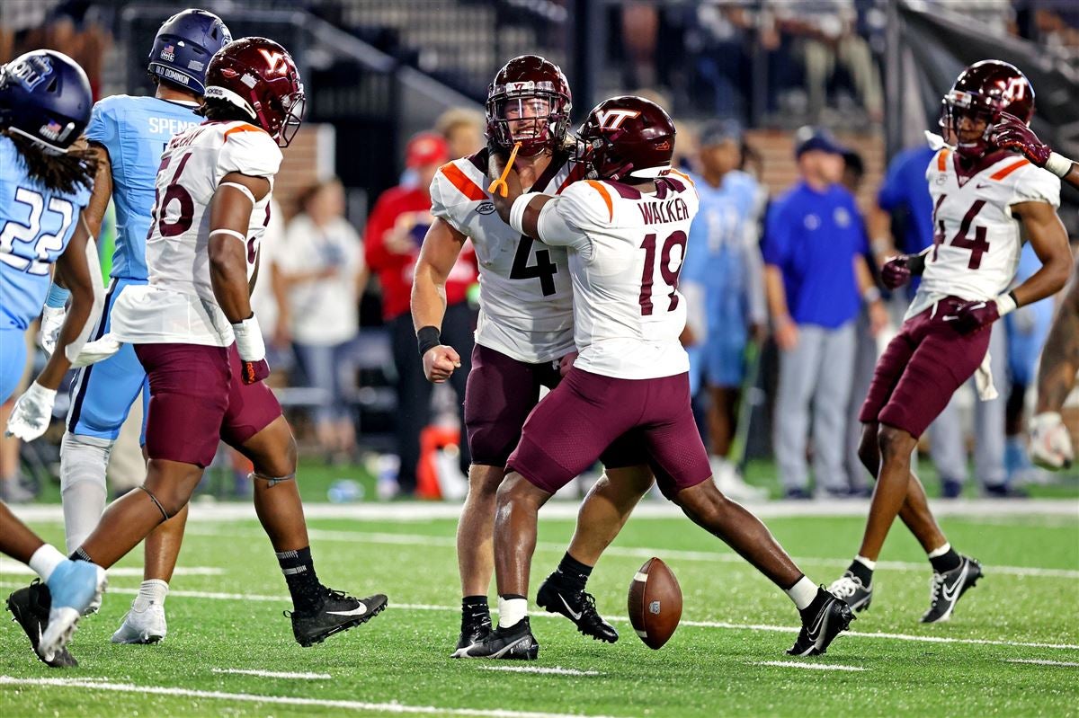 Virginia Tech Football: Dax Hollifield receives a high grade from PFF ...