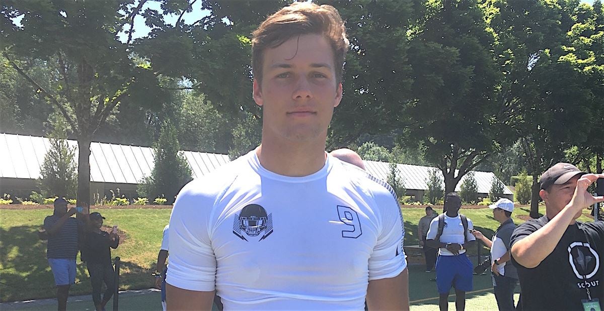 WATCH: Notre Dame TE commit George Takacs at The Opening (Day 2)