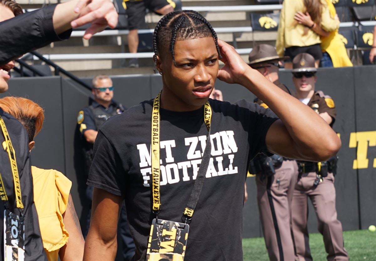 New Iowa wide receiver offer Brayden Trimble impressed by Iowa's route ...