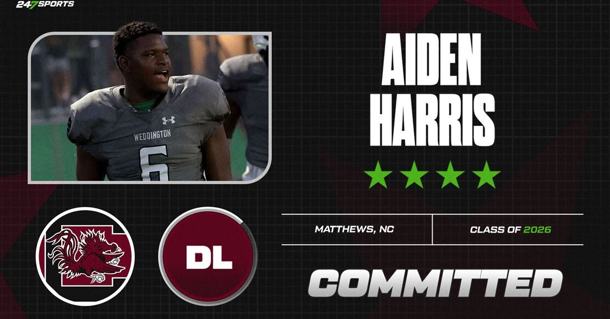 Aiden Harris commits to South Carolina