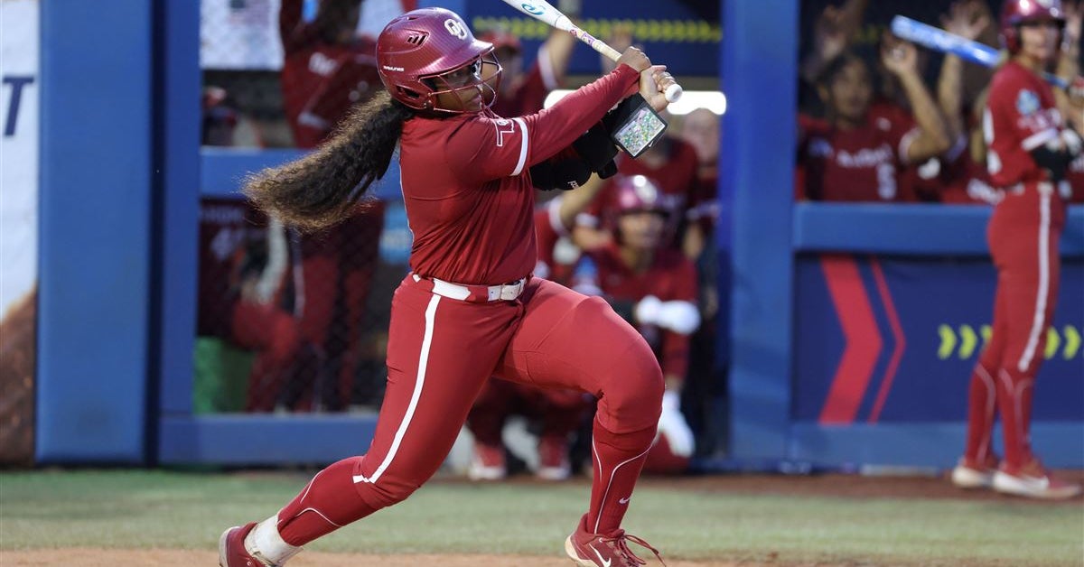 Cydney Sanders hits two home runs in 2nd inning as OU softball run ...