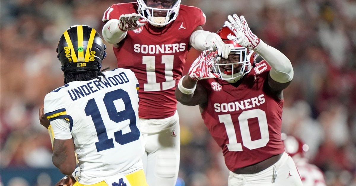 PFF review: Snap counts, grades and advanced stats from Oklahoma's 24-13 win against Michigan