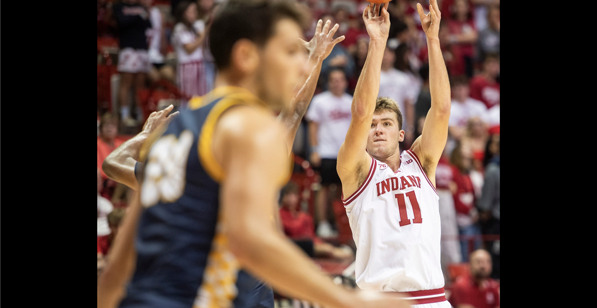 "I love what Trent's doing." Indiana freshman Trent Sisley outstanding ...