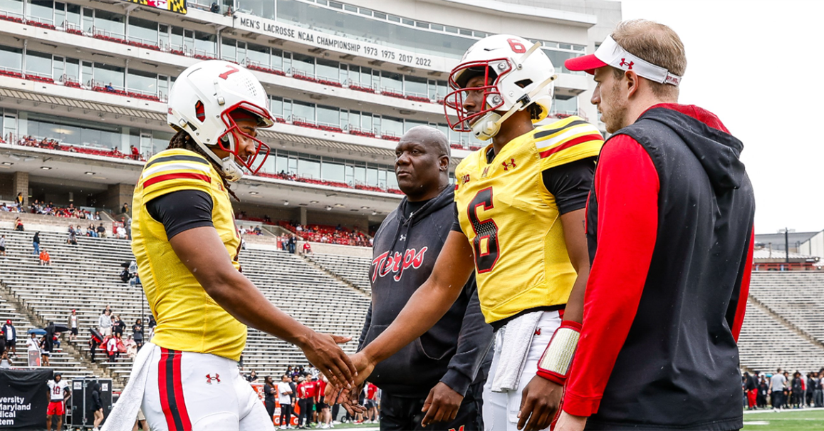 One big observation stood out at Maryland football's spring game