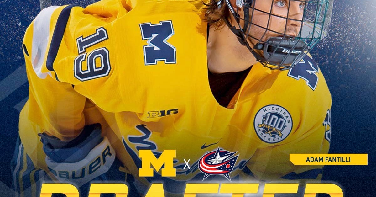 Adam Fantilli signs with Columbus Blue Jackets, ending college career ...
