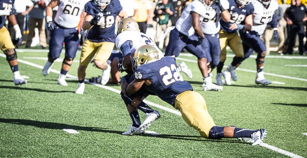 Shumate On His Interception: "I Gotta Make This Play"