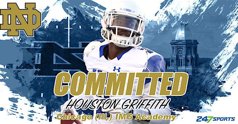 BREAKING: Top100 DB Houston Griffith commits to Notre Dame