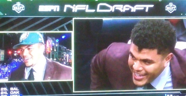 What They're Saying: Carson Wentz thrilled w/ Andre Dillard pick