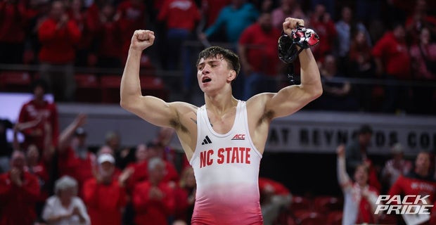 Photo Gallery: Wolfpack does its talking on the mat, slaughters Heels