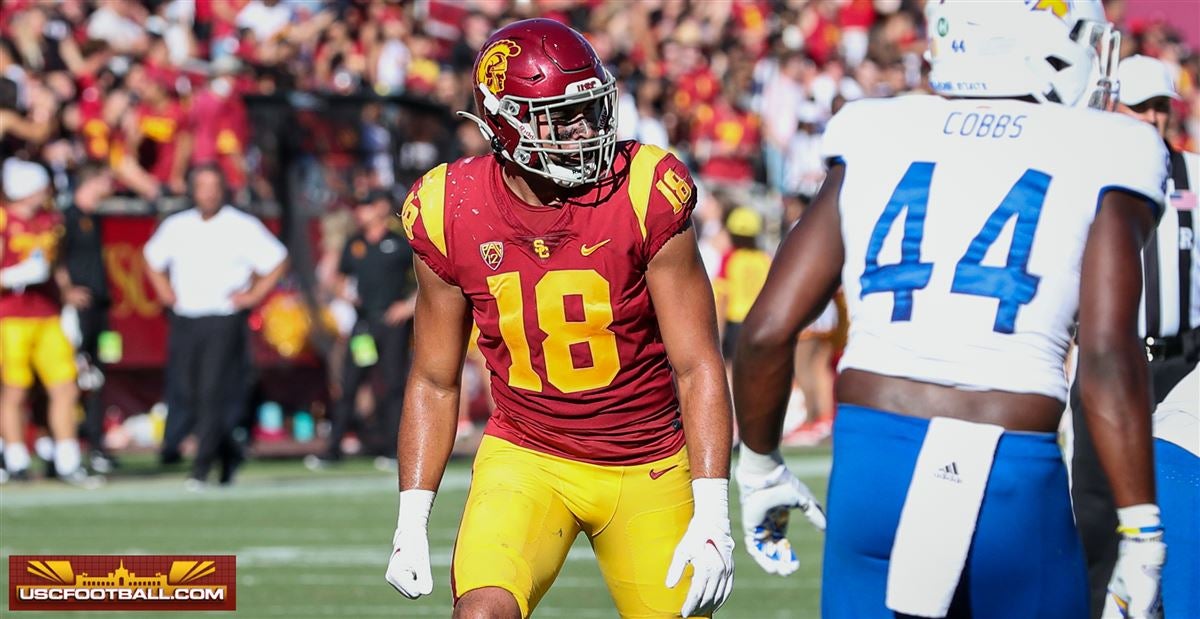 USC football TE Jude Wolfe will miss part of 2022 season after injuring foot