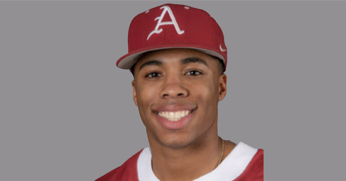 Who is Arkansas left fielder Christian Franklin?