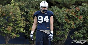 Evan Schwan, Penn State, Weak-Side Defensive End
