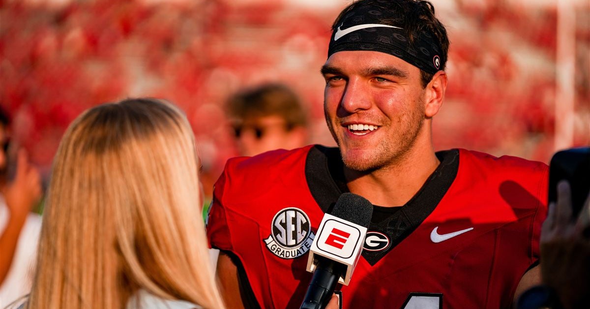 Kirby Smart explains next steps for Georgia quarterback Gunner Stockton