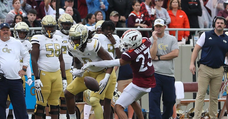 Virginia Tech's Mansoor Delane is the ACC Defensive Rookie of the Year ...