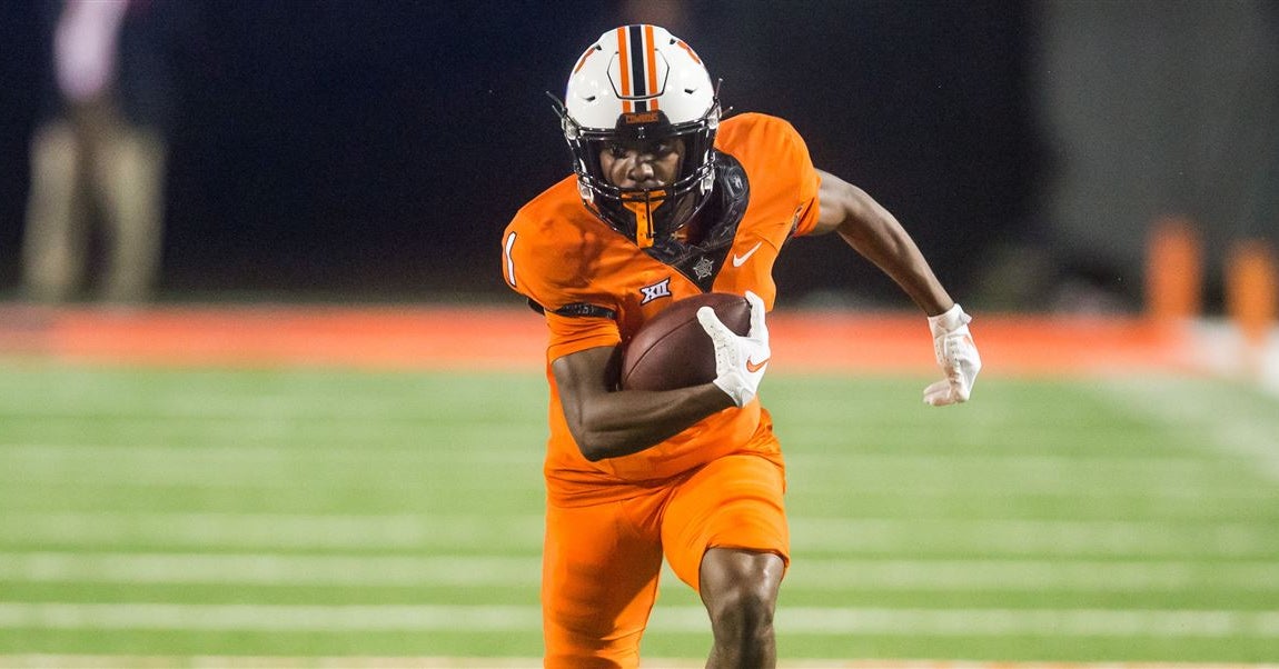 Oklahoma State freshman receiver Braylin Presley officially enters ...