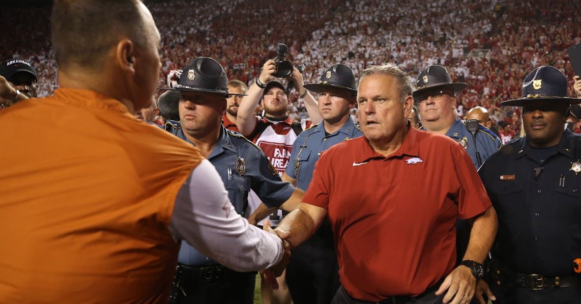 Razorback players understand history behind Arkansas-Texas rivalry