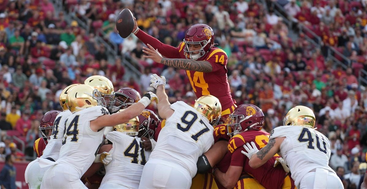 USC offense ready for another big rewrite against Notre Dame