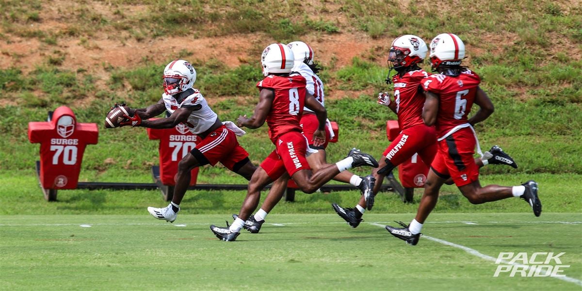 WATCH: Offensive highlights from Day 1 of NC State Fall Camp 2023
