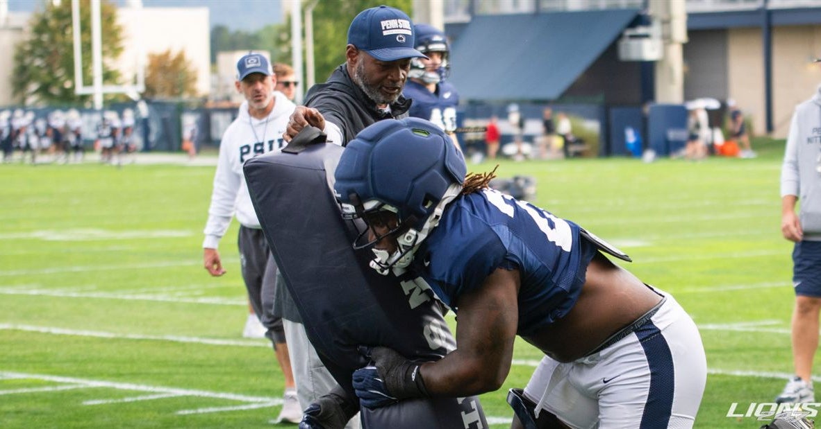 No. 2 Penn State Practice Clips: 'Violent Wrap and Roll' tackling drill
