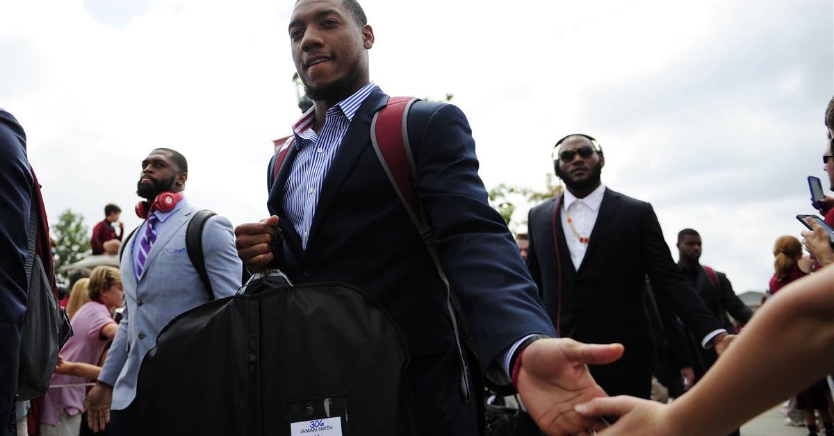 Three football players departing the program